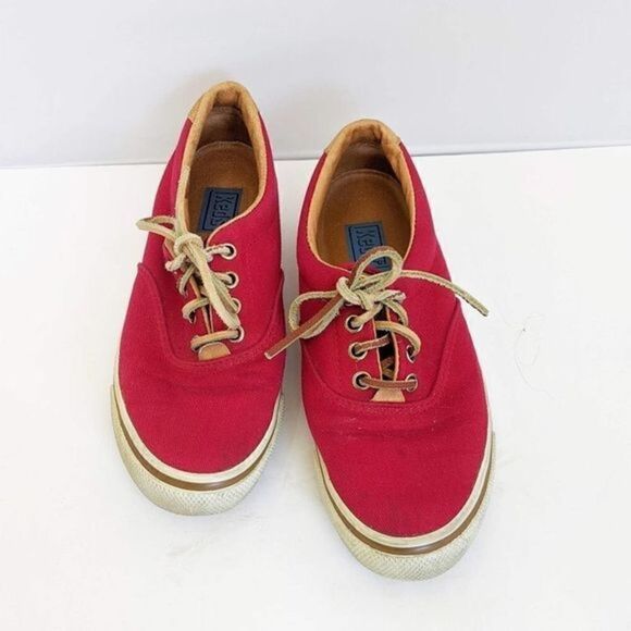 Keds | Shoes | Keds Red Classic Leatherlace Slip Onsneakers6 | Poshmark